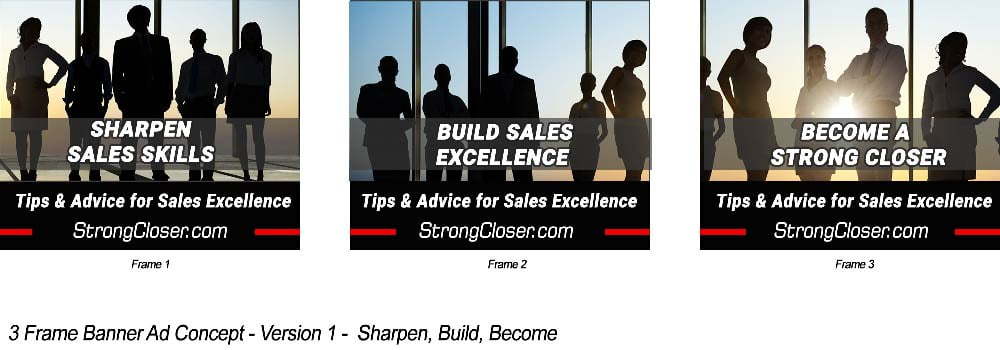 Strong Closer Banner Ad Campaign | Massive Impressions Online Marketing